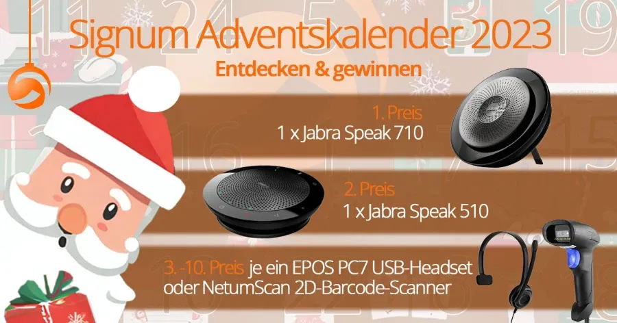 Adventskalender Gewinnspiel 2023 Liste